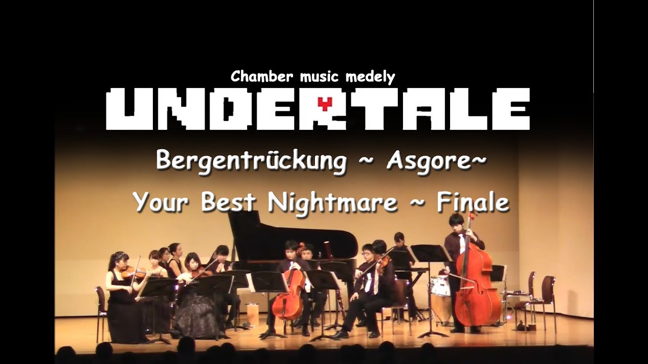 UNDERTALE chamber orchestra music concert in japan 2017 part7/9 - YouTube
