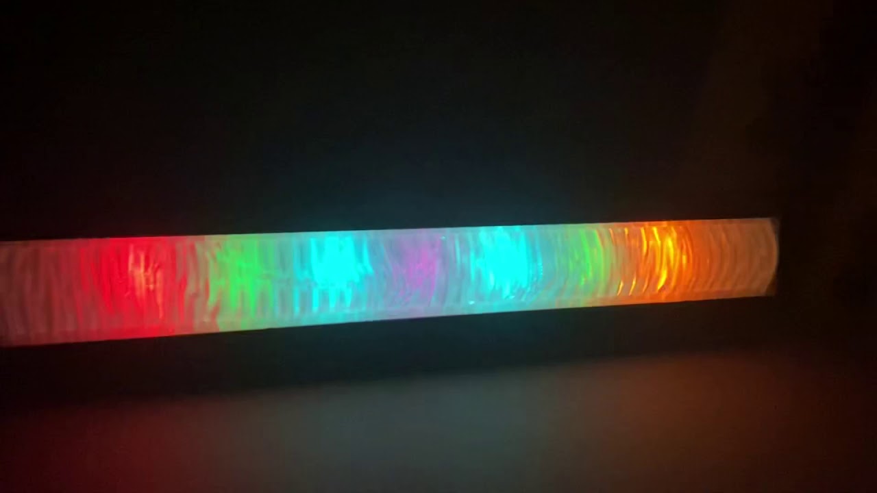 Hoppin62 Vibra-Color Colorbar Ripple Lens - YouTube