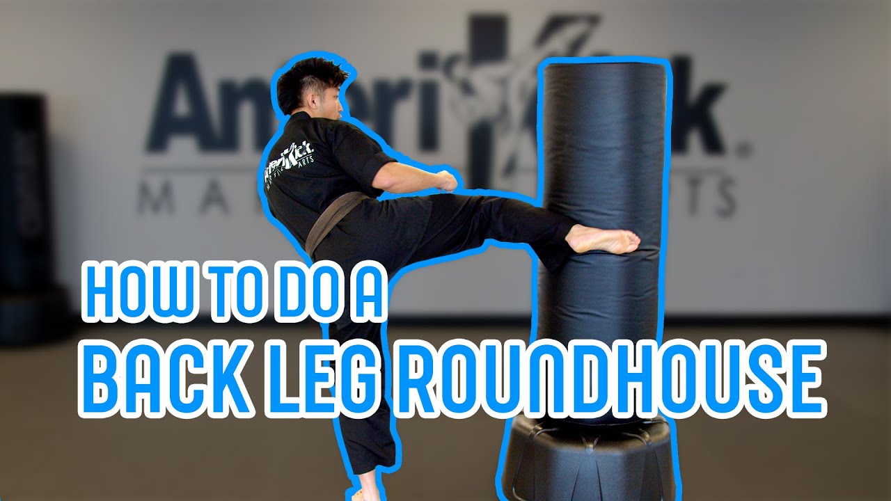 HOW TO DO A BACK LEG ROUNDHOUSE! | TECH TUESDAYS - YouTube