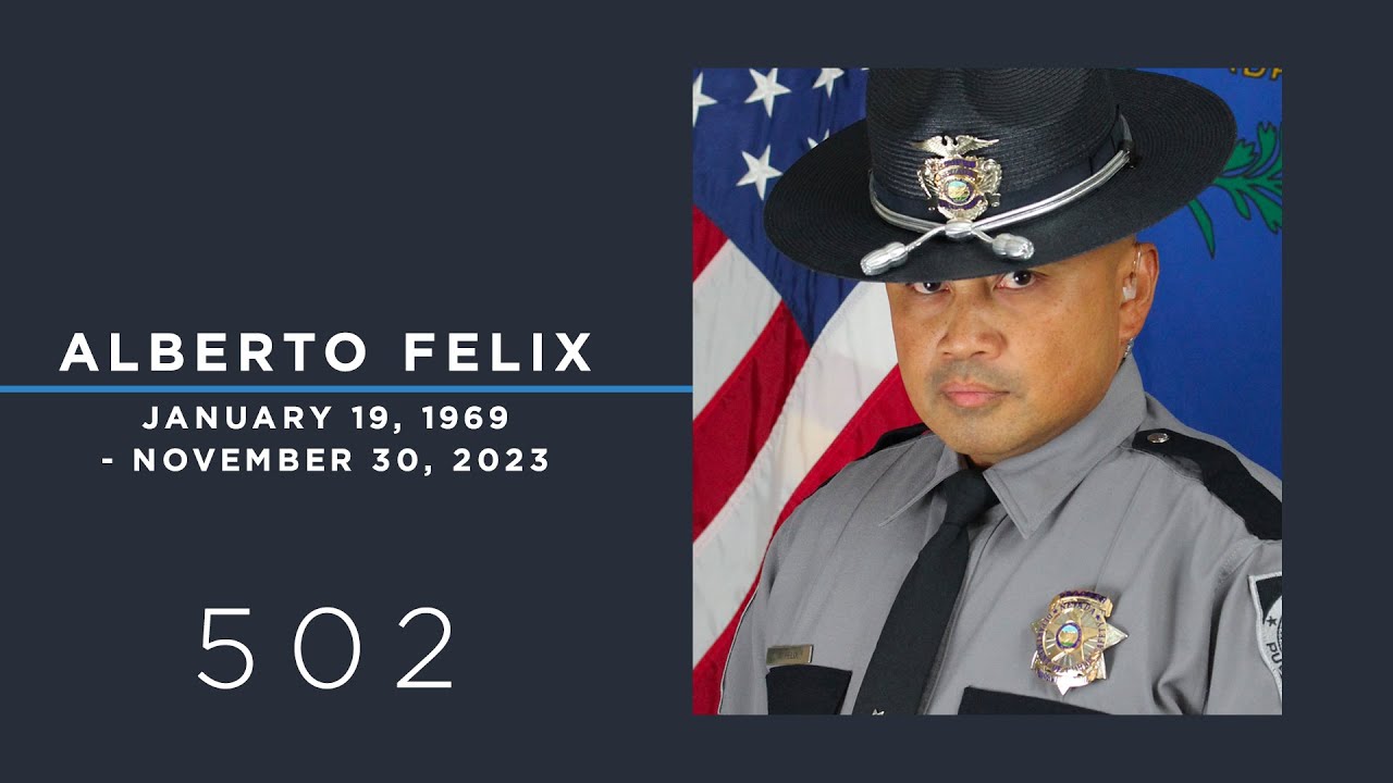 Trooper Alberto Felix Memorial Service 12/8/23 - YouTube