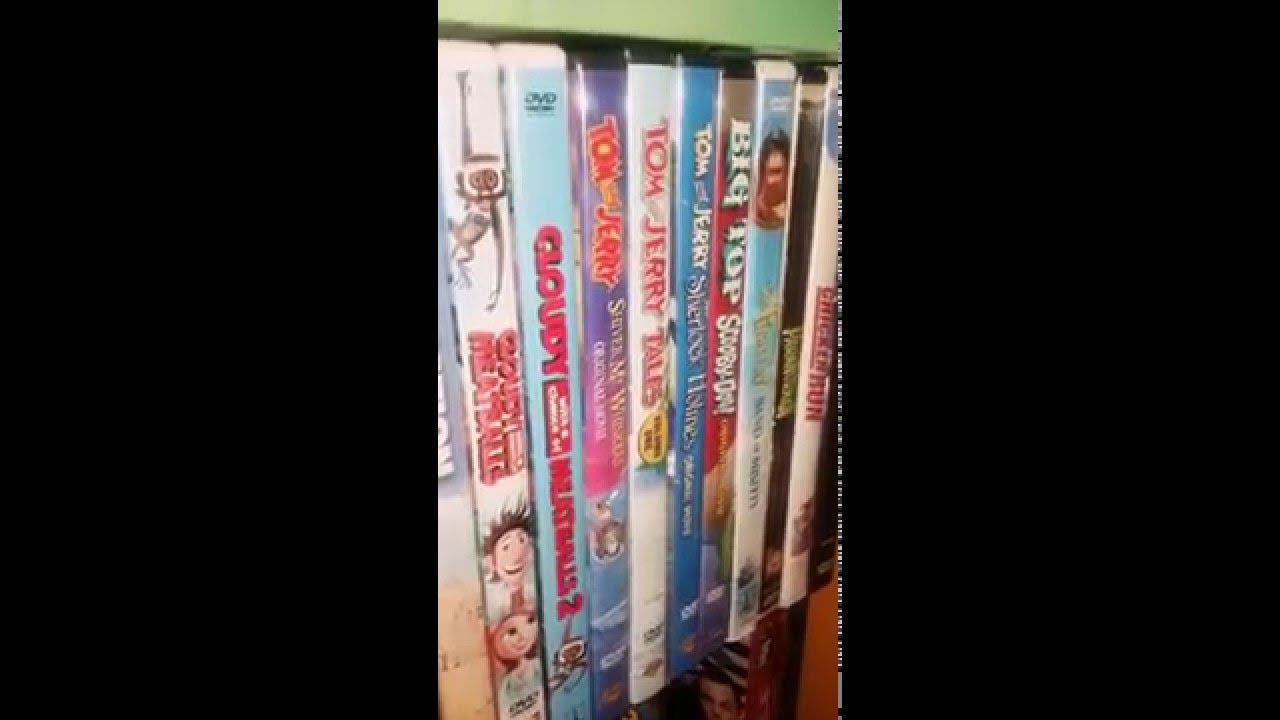 My entire DVD collection and tv show stuff update - YouTube