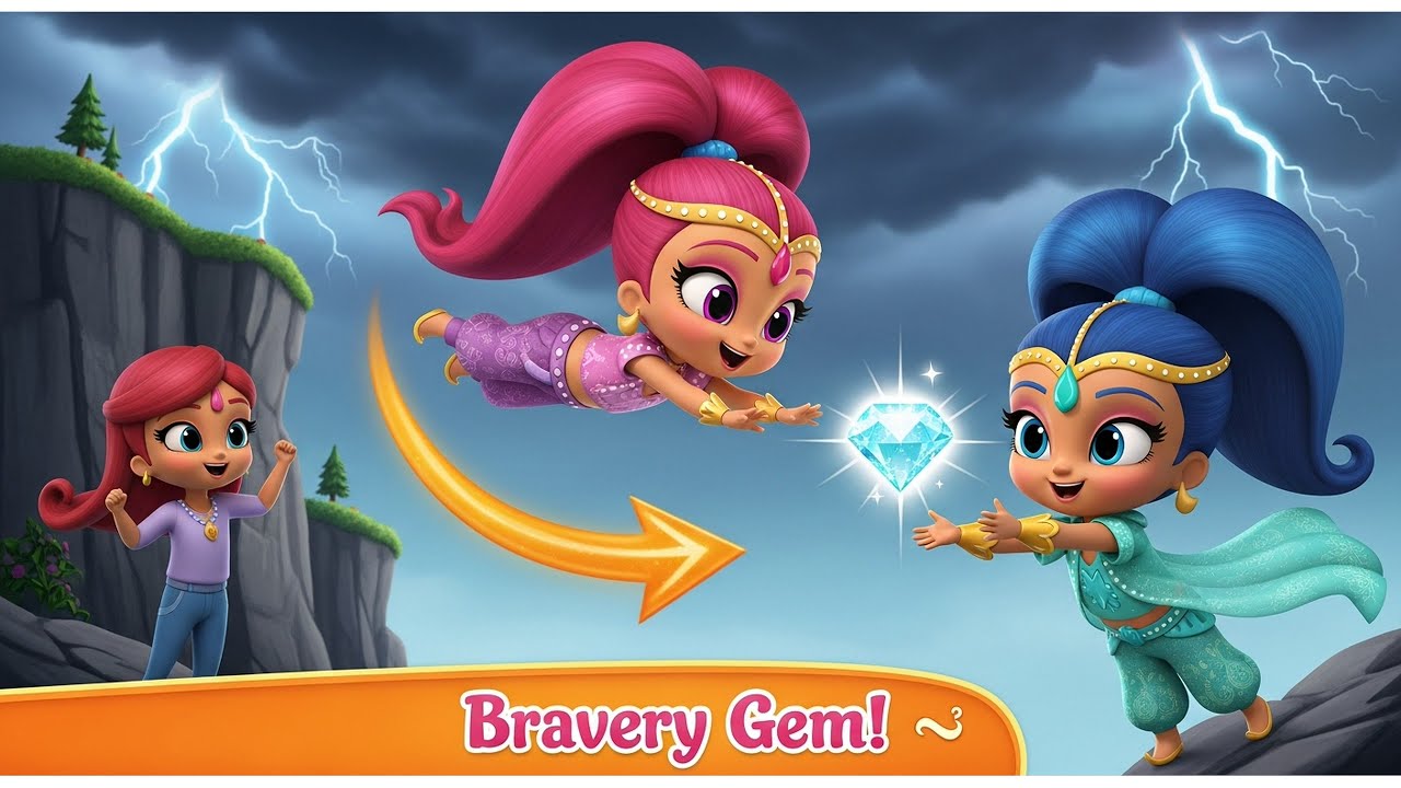 Rainbow Valley Shimmer and Shine: Bravery Gem Blunder – Daring Dives ...