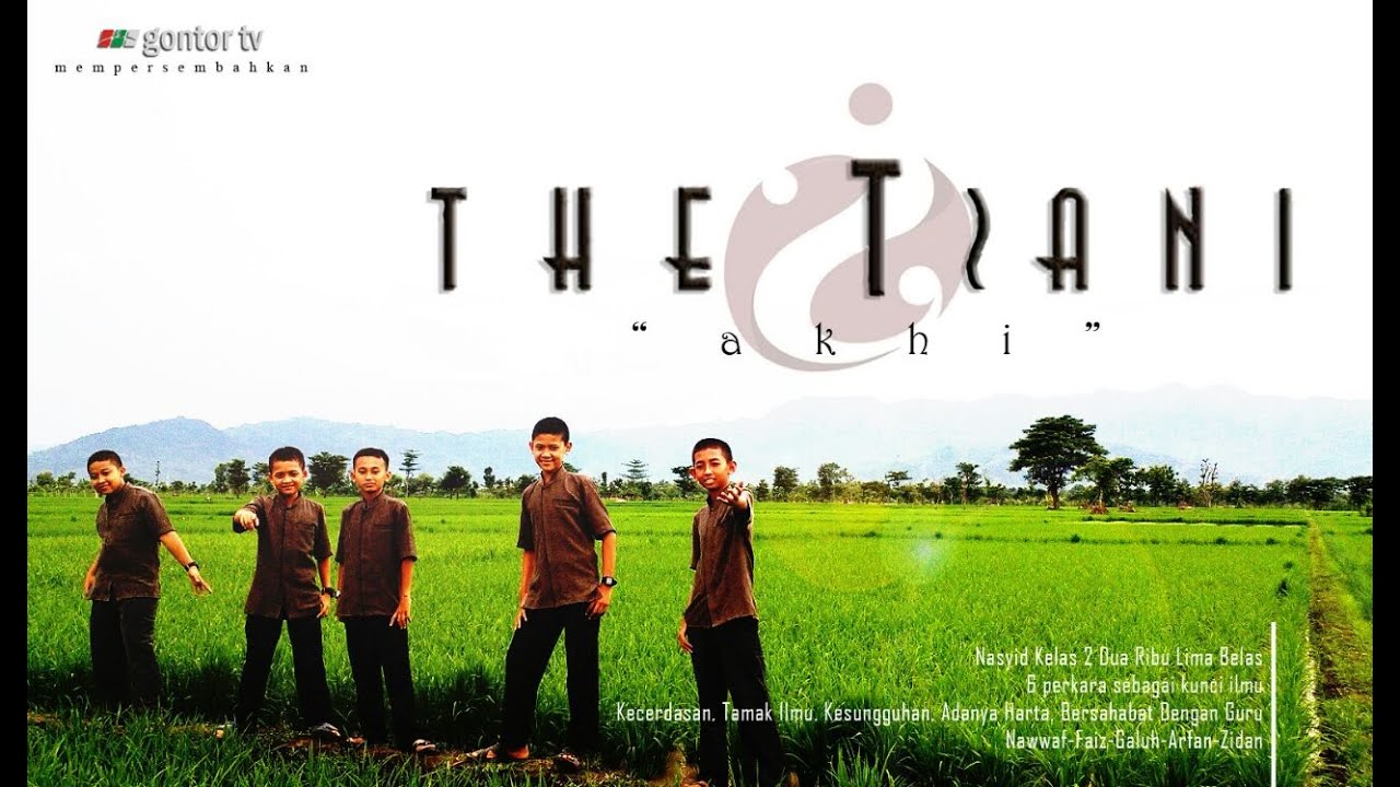 Official Video Clip - AKHI | The Tsani 2015 | Lagu Nasyid - YouTube