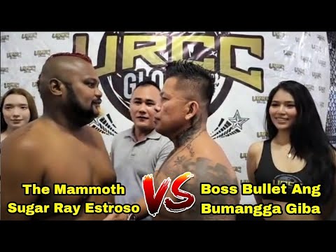 Boss Bullet Vs The Mammoth Nagkainitan sa Weigh-in at Face-Off ...