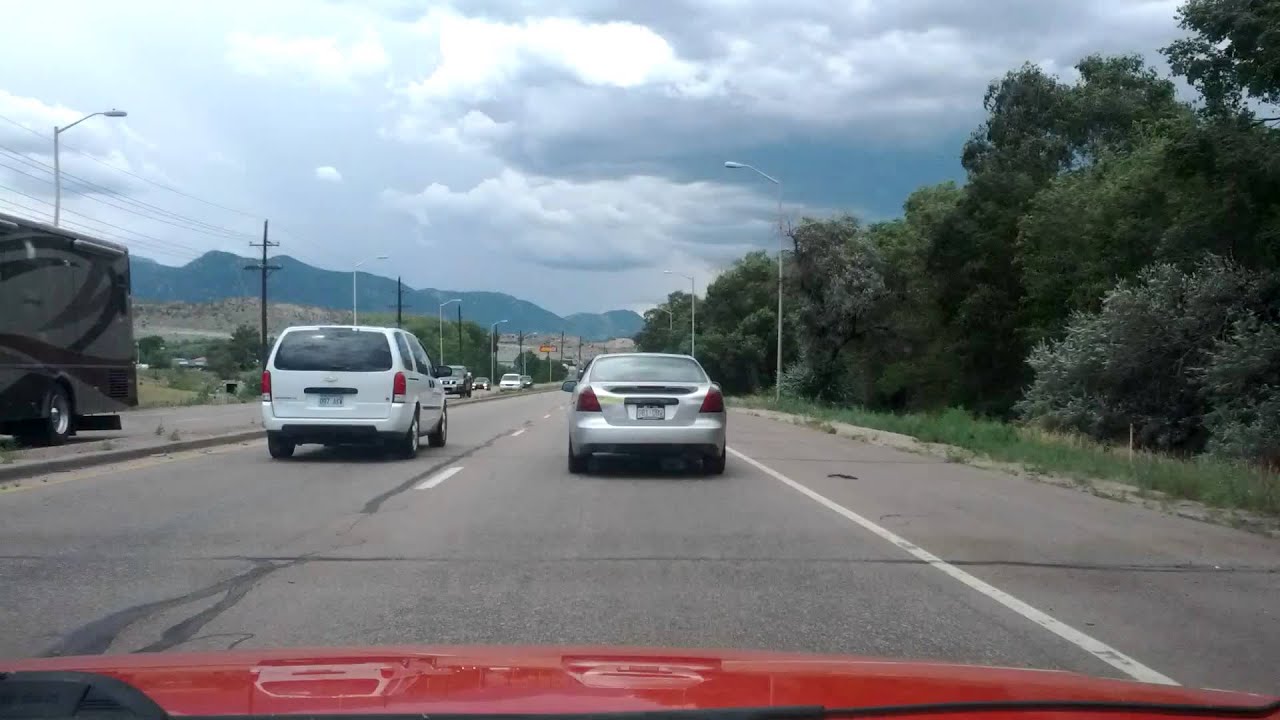 US highway 24 Colorado Springs to Divide timelapse - YouTube