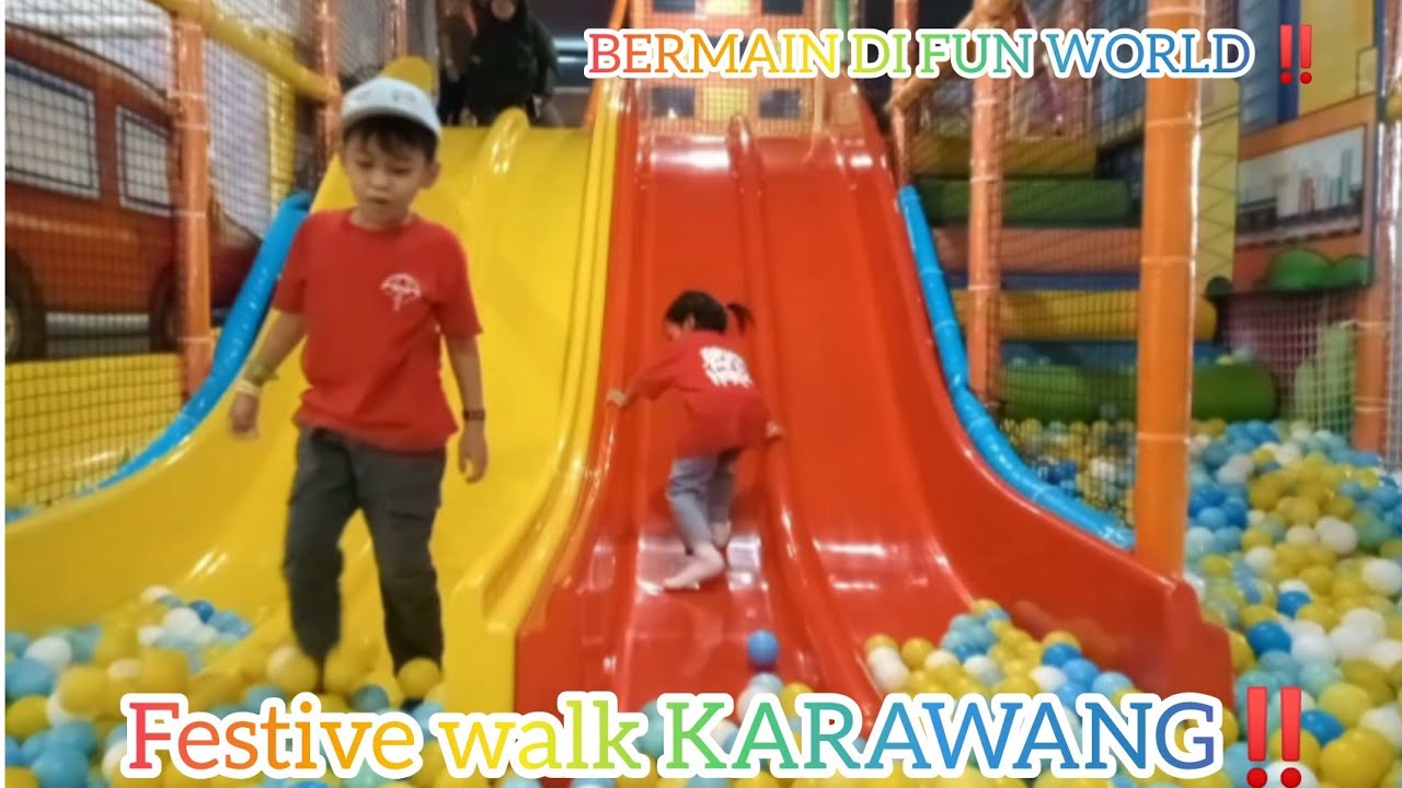 BERMAIN‼️DI FUN WORLD ‼️#festivewalk #karawang #karawang #fypシ ...