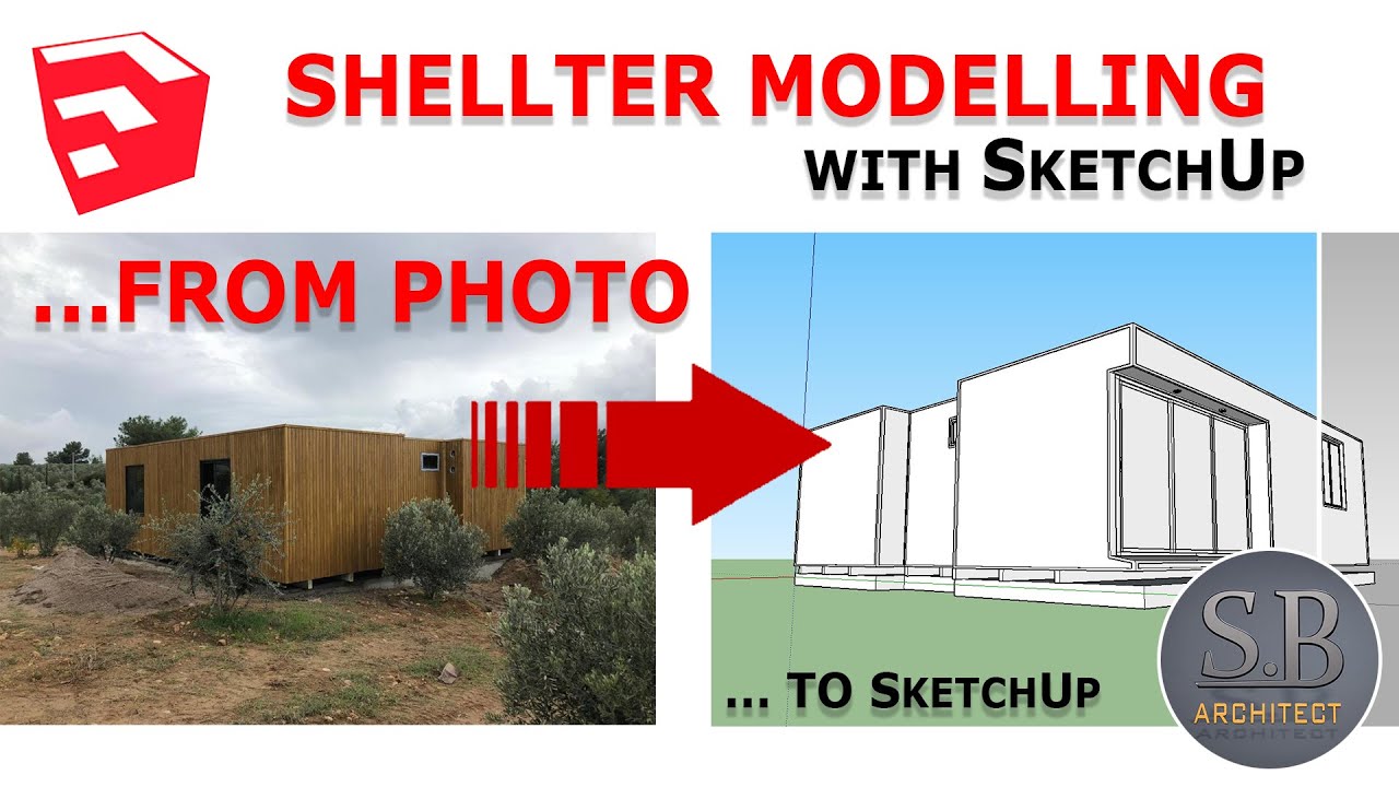 SKETCHUP Tiny House Modeling Tutorial - YouTube