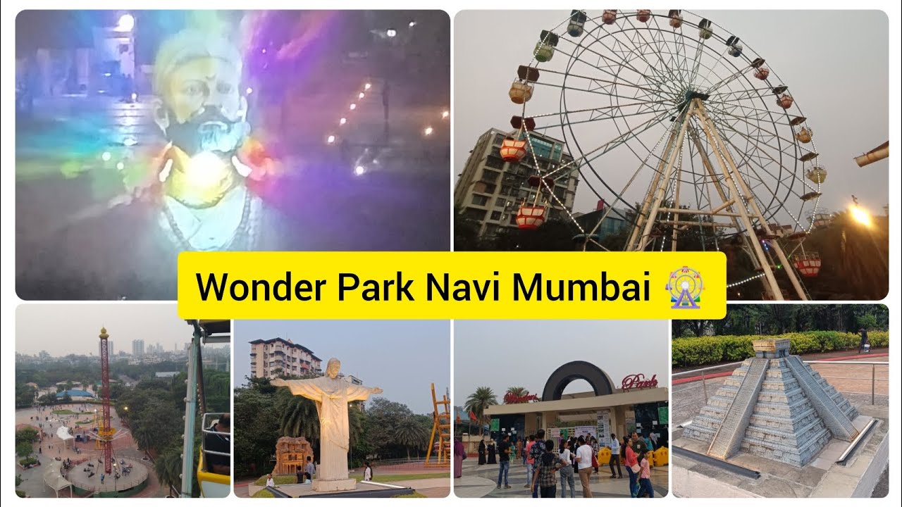 Wonders Park Nerul Navi Mumbai | 7 Wonder of World | Light Water Show ...
