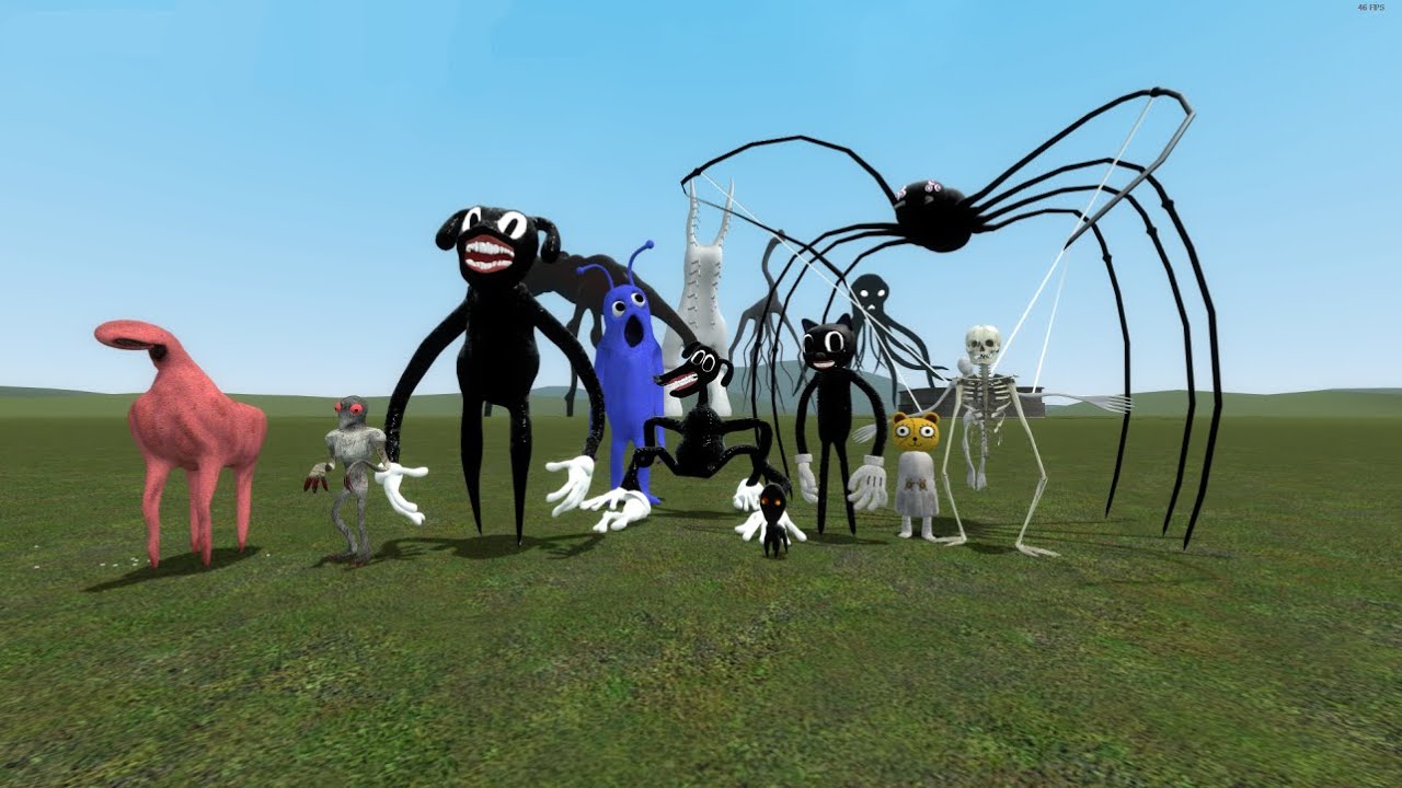 trevor henderson en gmod parte 2 - YouTube