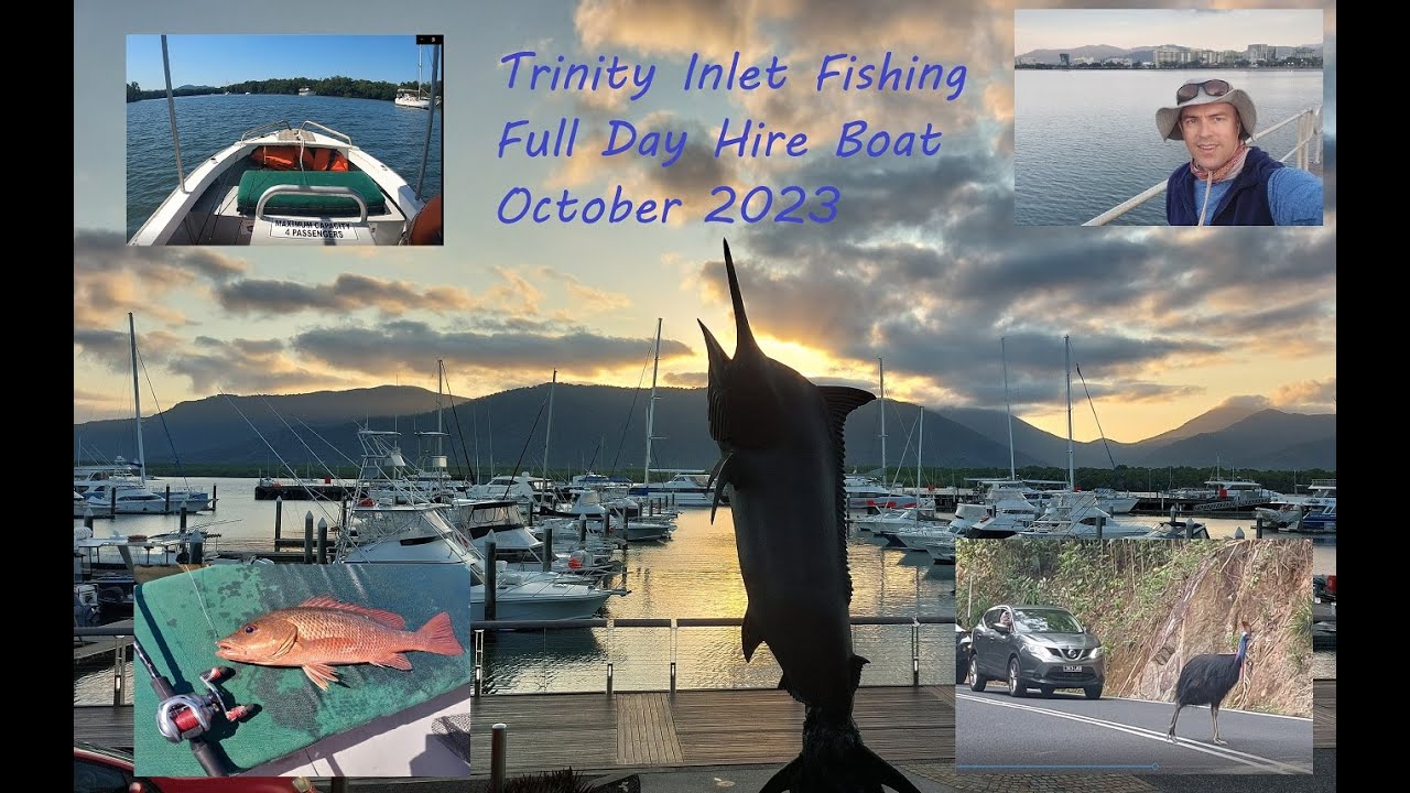 Hire Boat Fishing @ Cairns' Trinity Inlet - YouTube