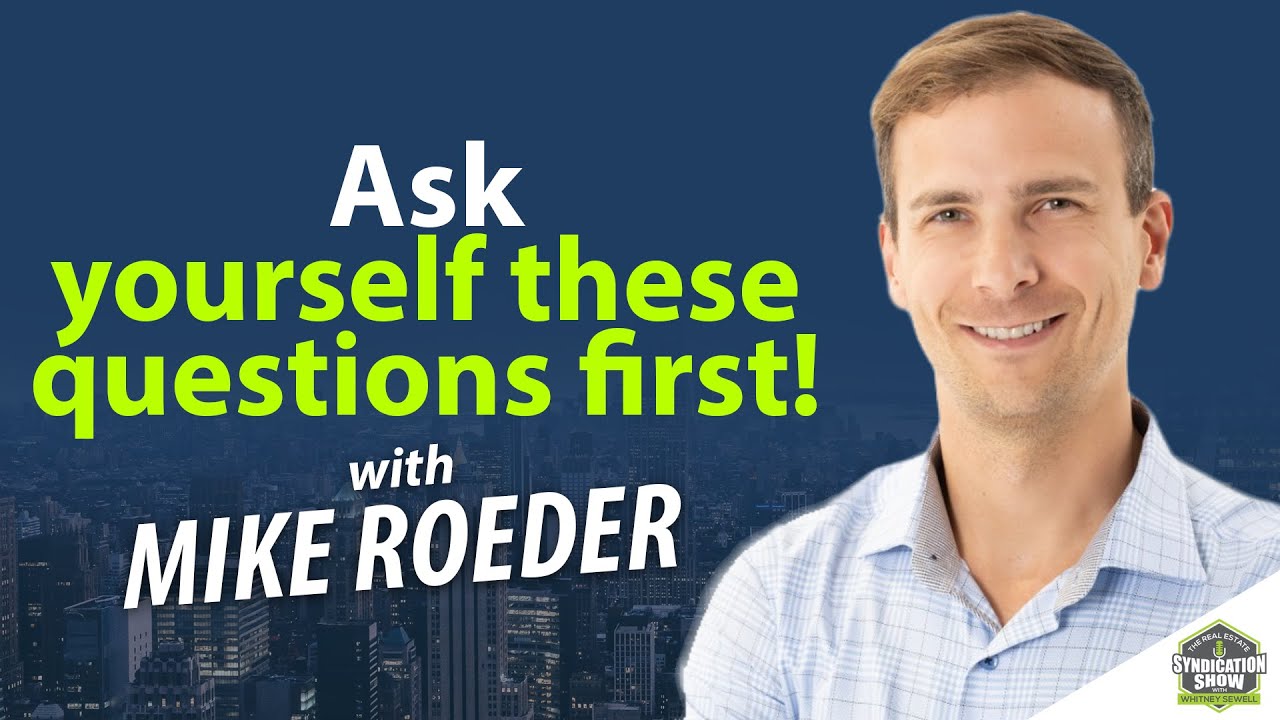 Questions To Ask Before Passively Investing | Mike Roeder - YouTube