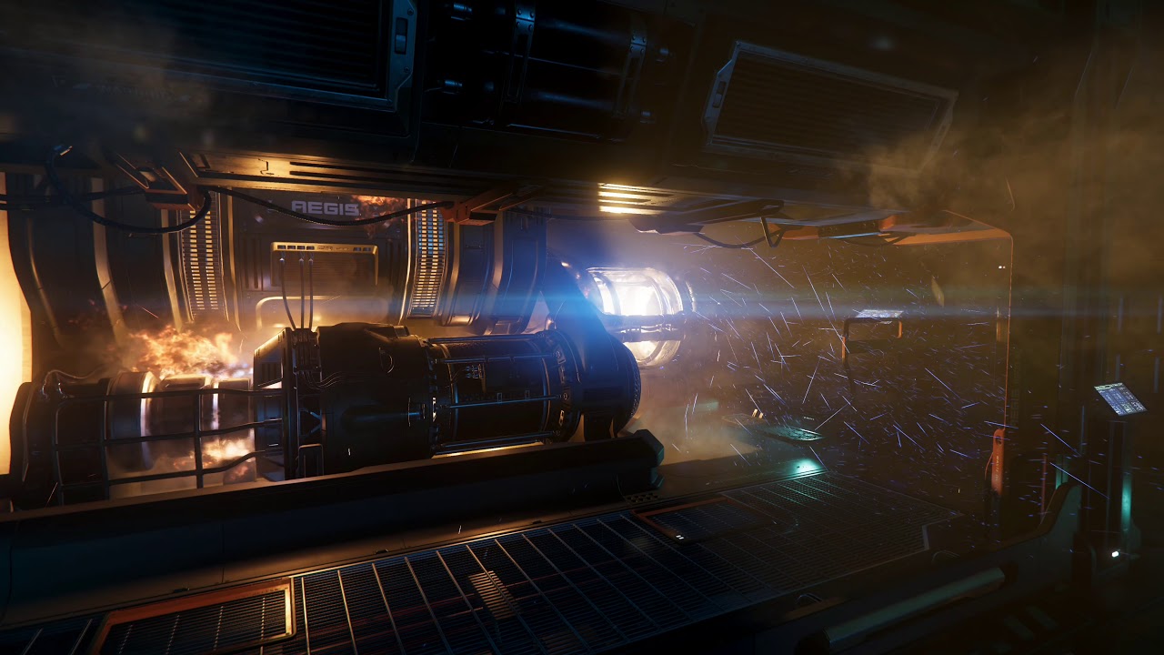 Star Citizen Damage State Hammerhead 1 - YouTube