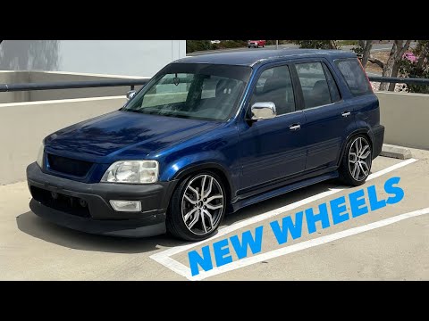 stanced rd1 crv gets NEW wheels !!! - YouTube