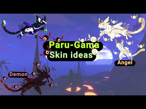 Skin ideas! Paru gamu - New Alien (Angelic + Demonic skins) - YouTube