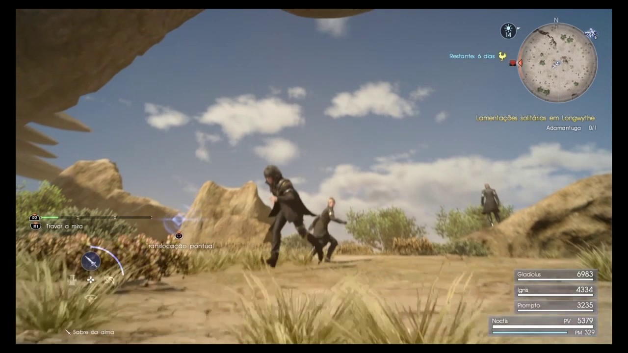 Final Fantasy XV - Adamantoise Boss - Part 2 - YouTube