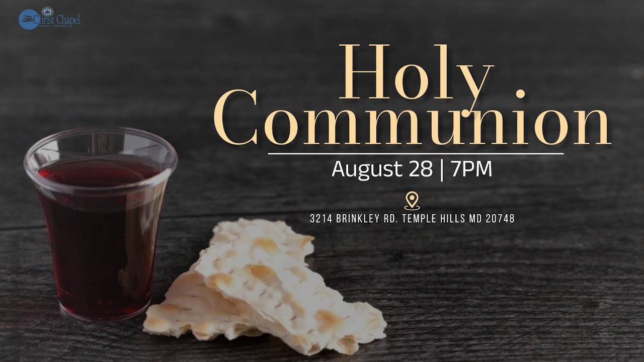 August Holy Communion Service - YouTube