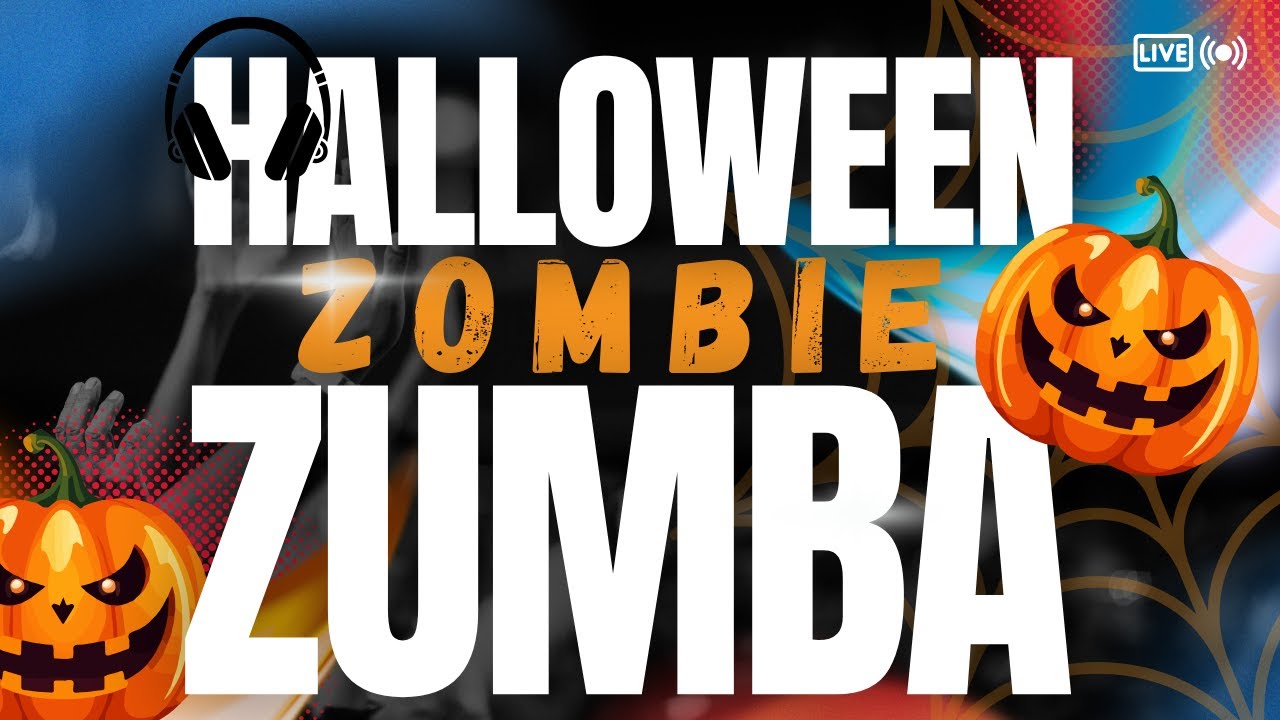 🎃 Halloween Zombie Zumba Music Mix 2025 – 1 Hour NONSTOP Spooky Dance ...