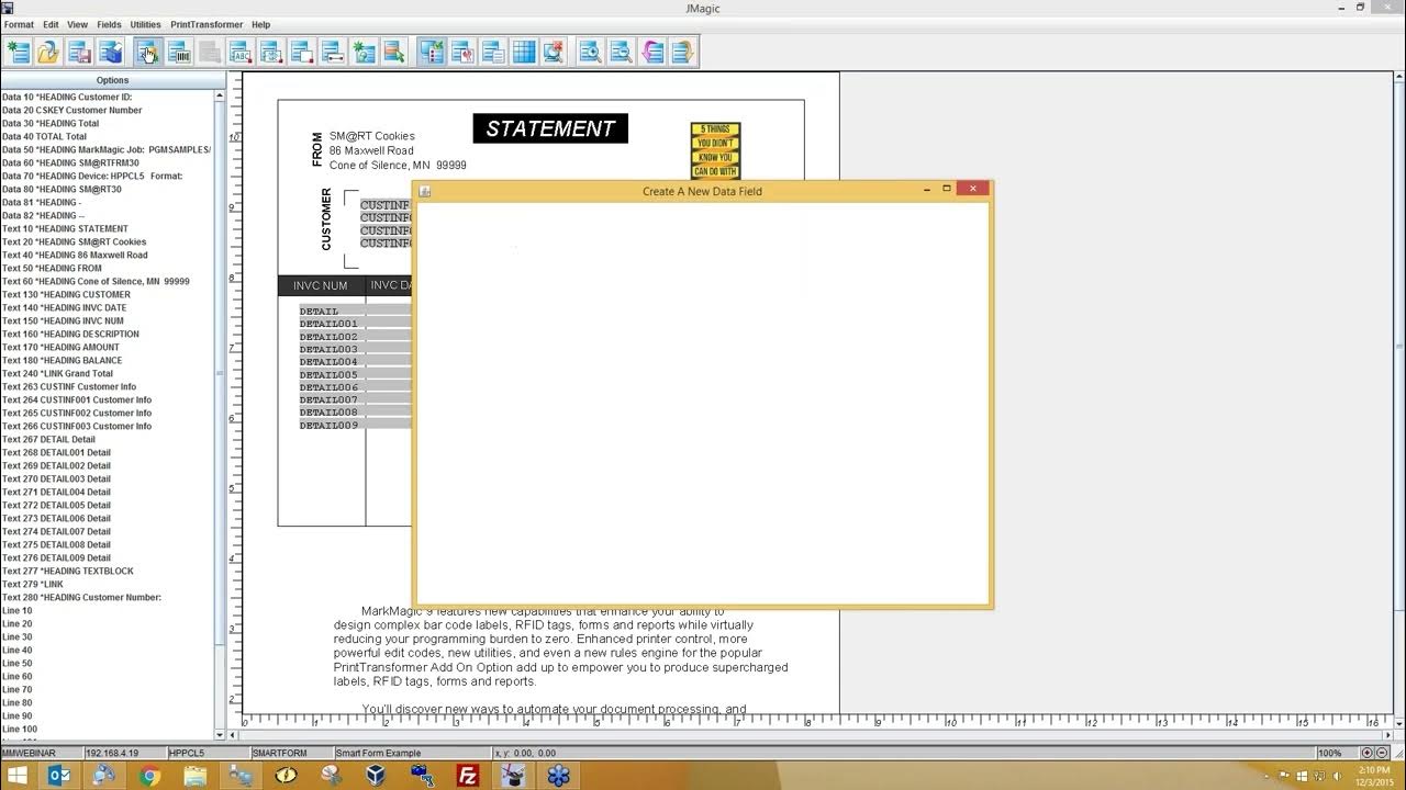 How to Look Up Data From a Database When Printing Spooled File Forms ...