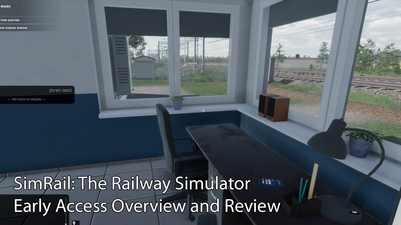 SimRail: The Railway Simulator Early Access Overview and Review - YouTube
