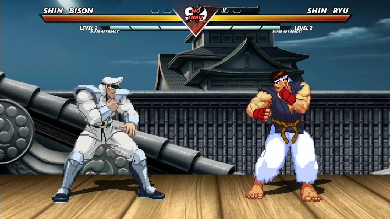 SHIN BISON vs SHIN RYU - The most epic fight ever - YouTube