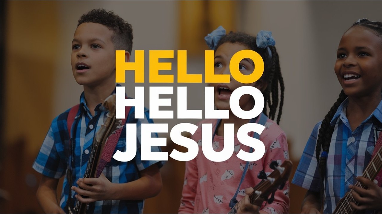 Hello Hello Jesus | New Christian Song | Kids Song | Sunday School ...