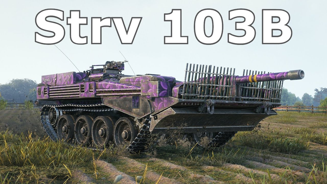 World of Tanks Strv 103B - 4 Kills 10,2K Damage - YouTube