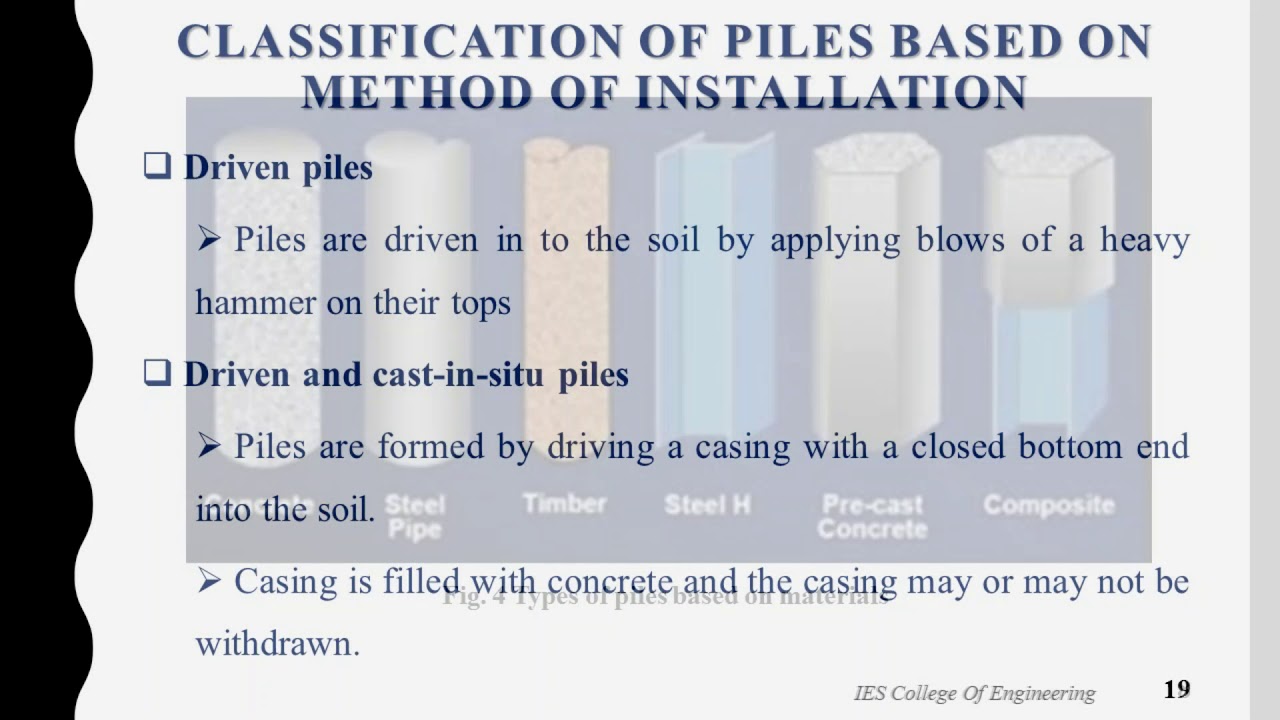 Pile Foundation PPT - YouTube