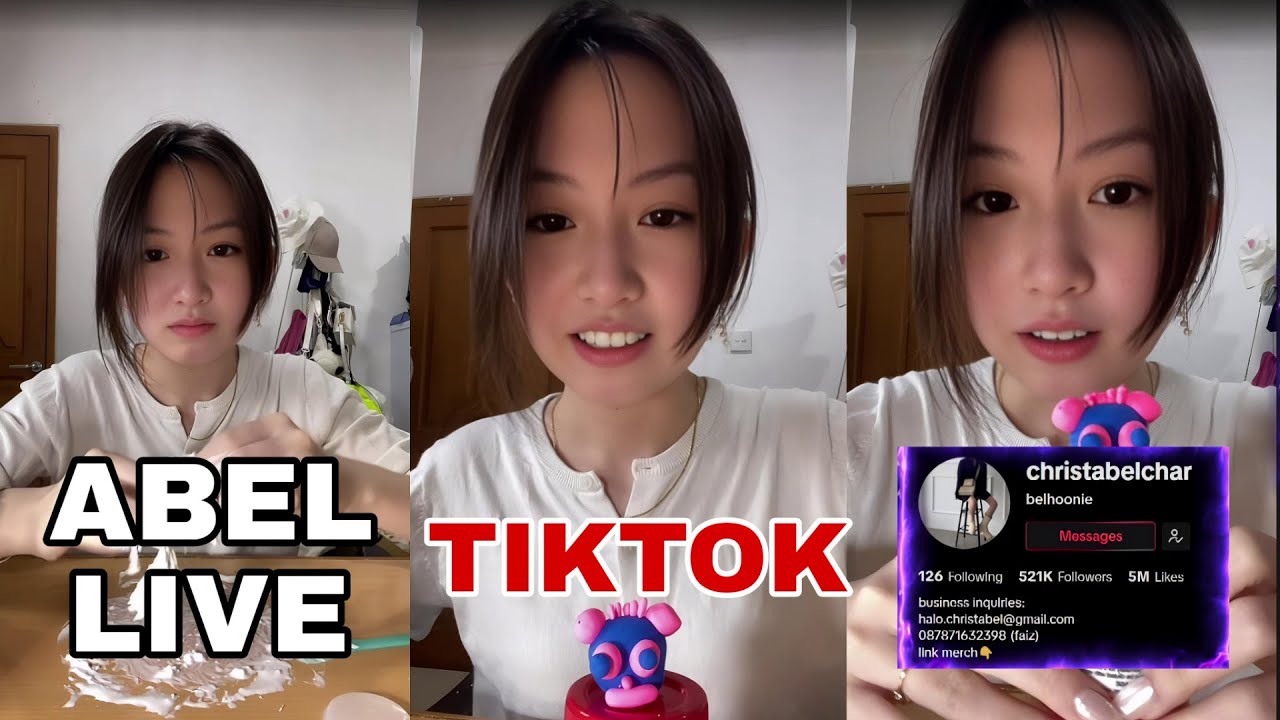 ABEL LIVE TIKTOK BIKIN SQUISHY KODOK - YouTube