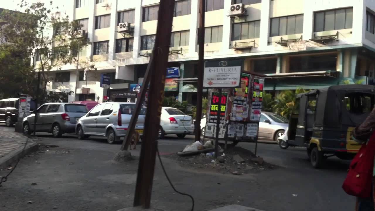 Pune street view from auto rickshaw - Part 2 of 2 - YouTube