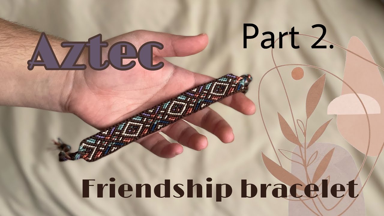 diy friendship bracelet . handmade friendship bracelet . aztec ...