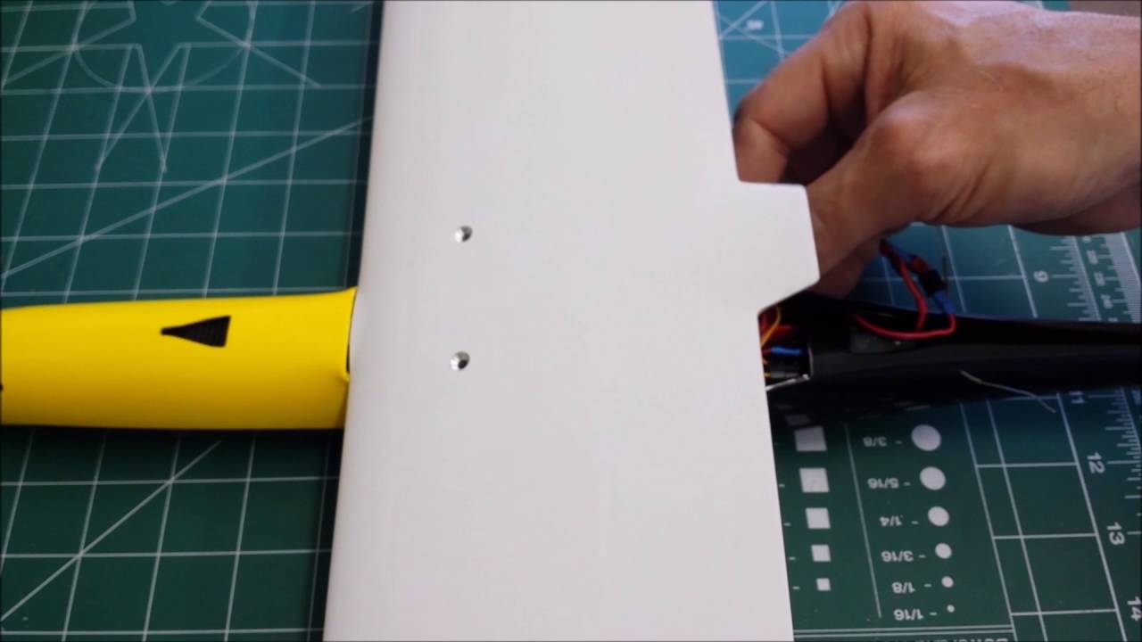Part II Mounting wing - YouTube