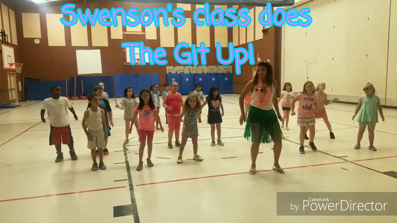 Mrs. Swenson's class does the Git Up - YouTube