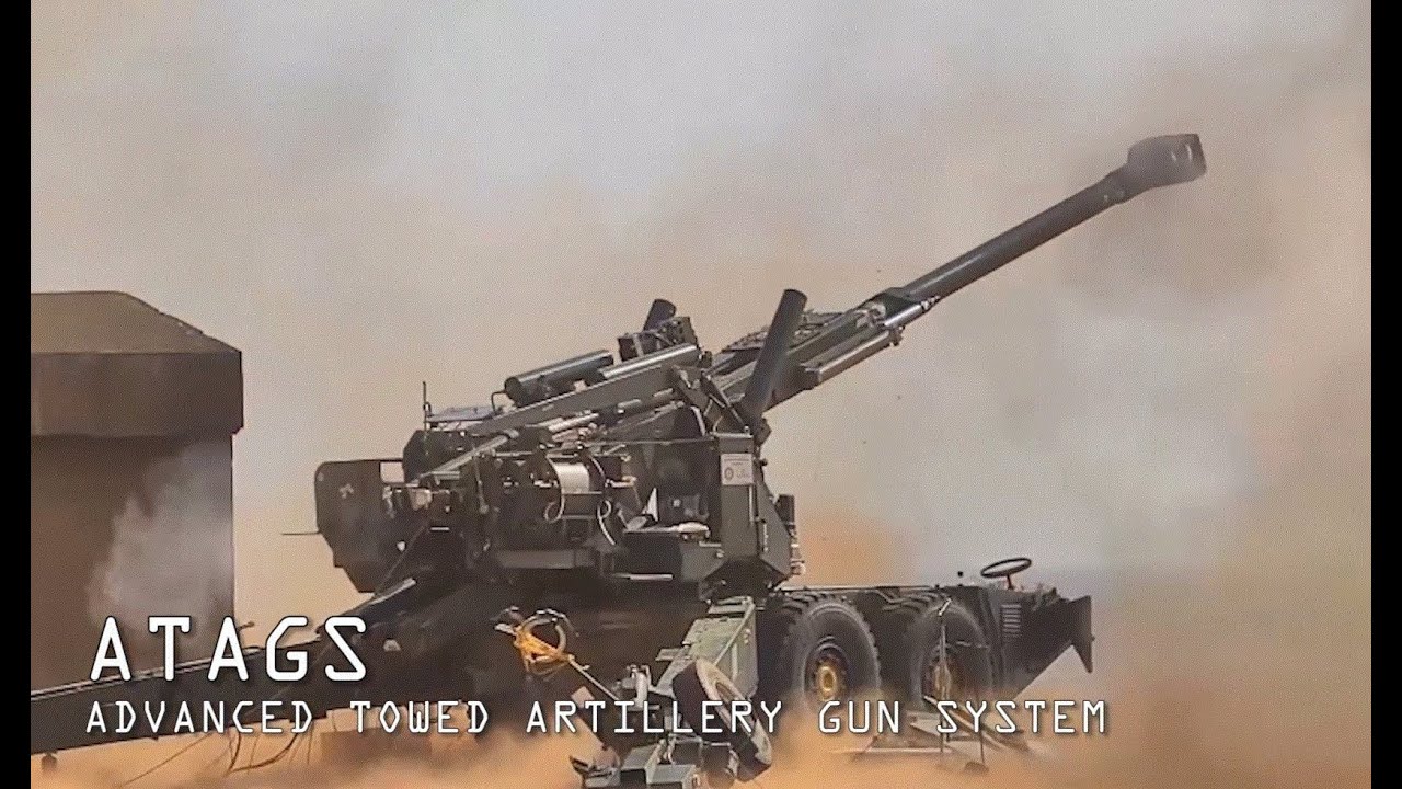 ATAGS Test | Advanced Towed Artillery Gun System - YouTube