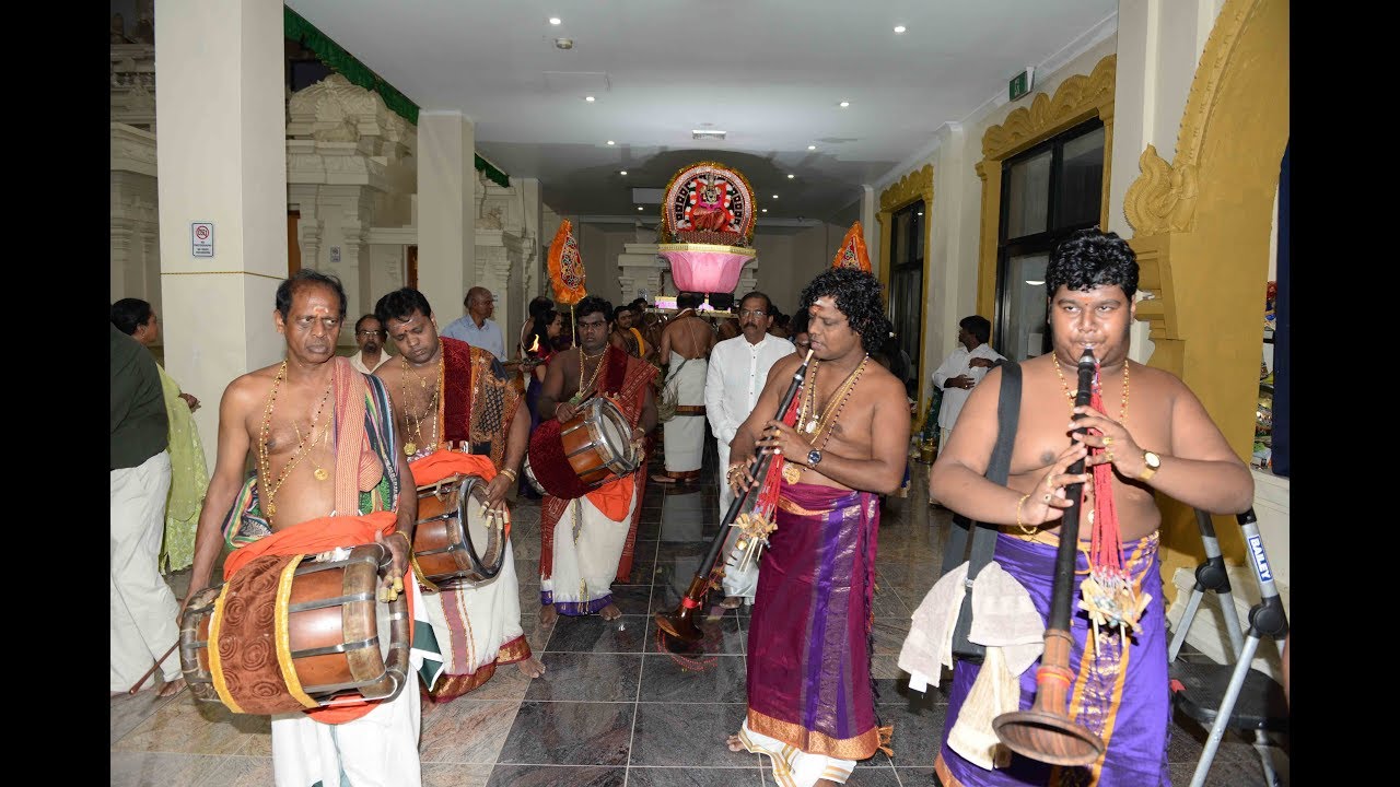 Balamurugan Brothers and PSB Sarangan at Sydney Durga Temple -14th Feb ...