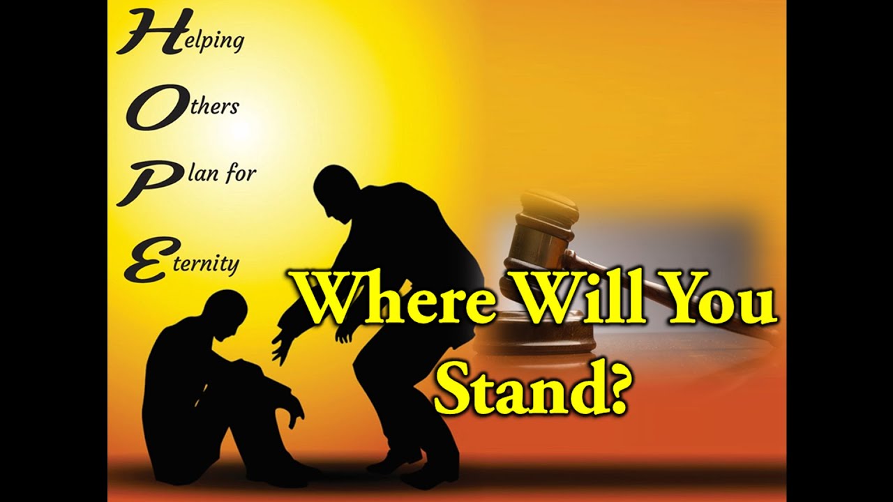 15. H.O.P.E - Helping Others Prepare For Eternity - Where Will You ...