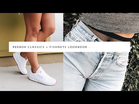 Reebok Classics + Fishnets Styling Lookbook