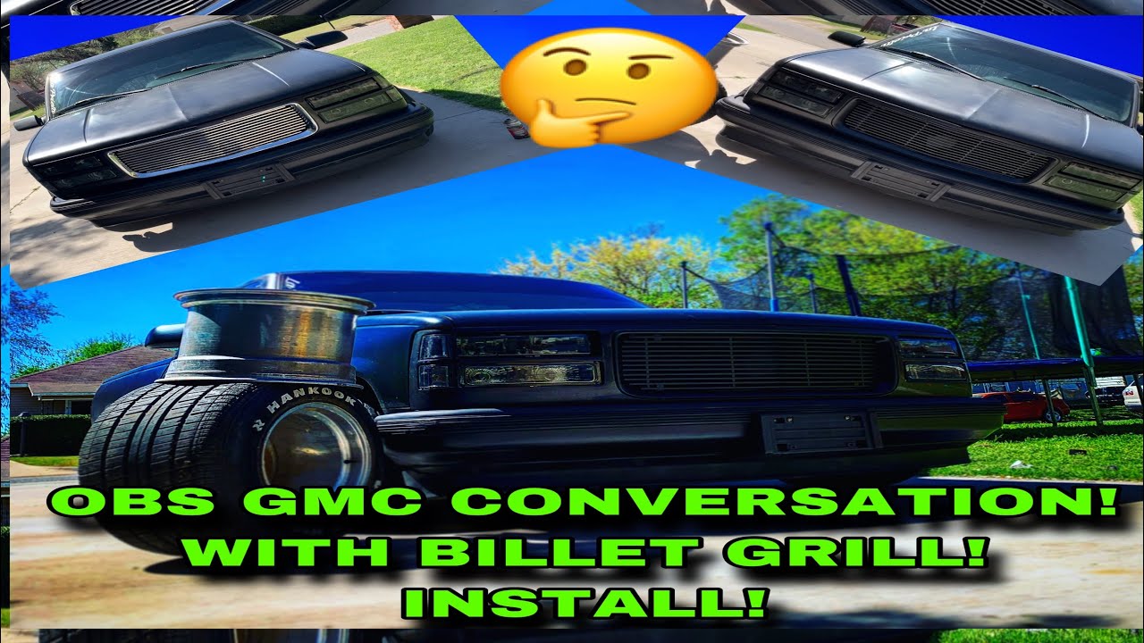 OBS SILVERADO BILLET GRILL - YouTube