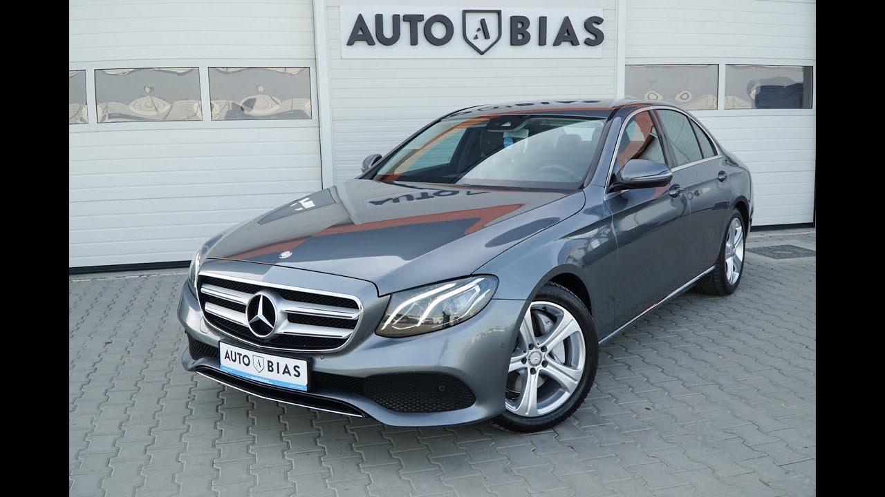 Mercedes-Benz E350d / AVANTGARDE / Euro 6 - YouTube