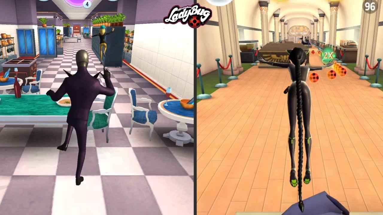 Miraculous Ladybug e Chat Noir 🐞 AKUMA ALERT! HAWK MOTH Run Versus LADY ...