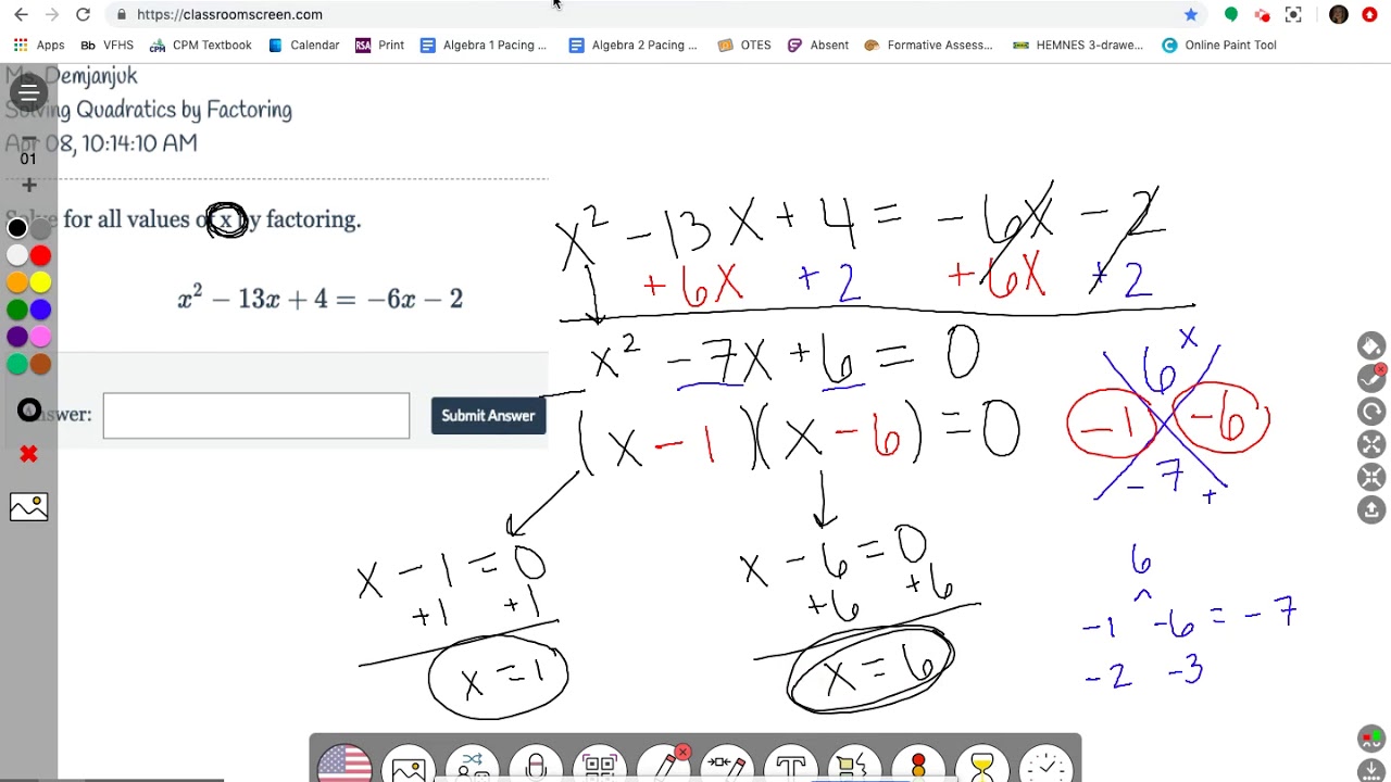 DELTA MATH Algebra 1 Solving Quadratics By Factoring YouTube delta-math-algebra-1-solving-quadratics-by-factoring-youtube