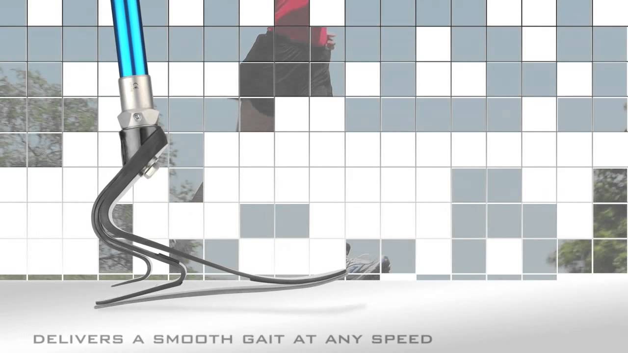 Freedom Innovations Renegade Prosthetic Foot - YouTube