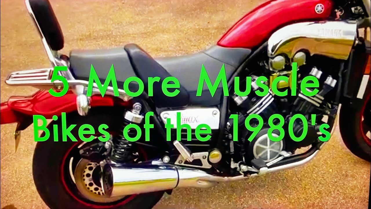 5 More Muscle Bikes of the 1980s - YouTube