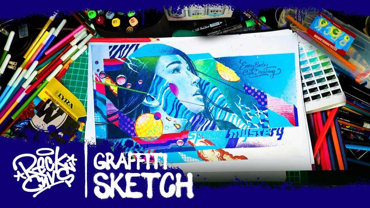 Graffiti Sketch Cooking Something SM by Spraymystery Indonesia Graffiti ...