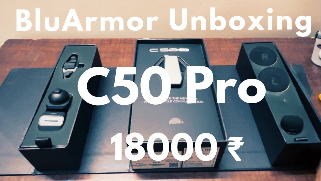 bluarmor C50 Pro Unboxing | First Look & Packaging Details - YouTube
