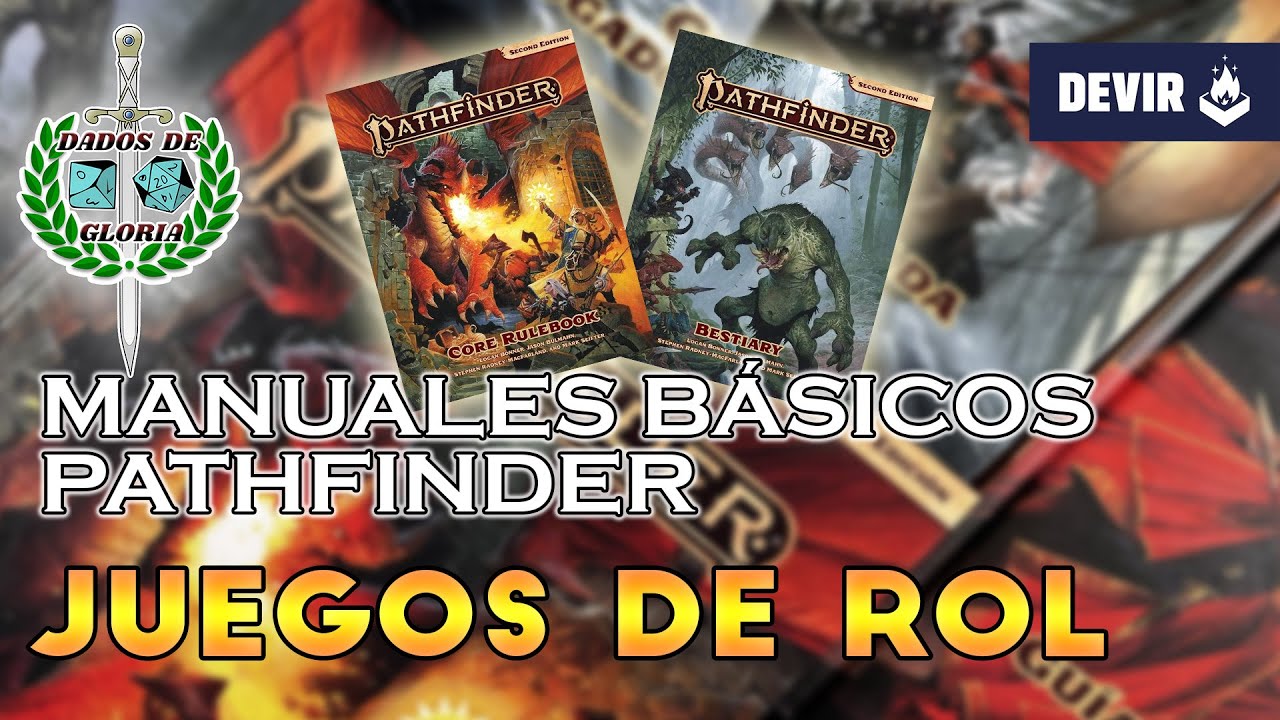 Reseña Manual Basico Pathifnder Segunda Edicion y Bestiario - YouTube