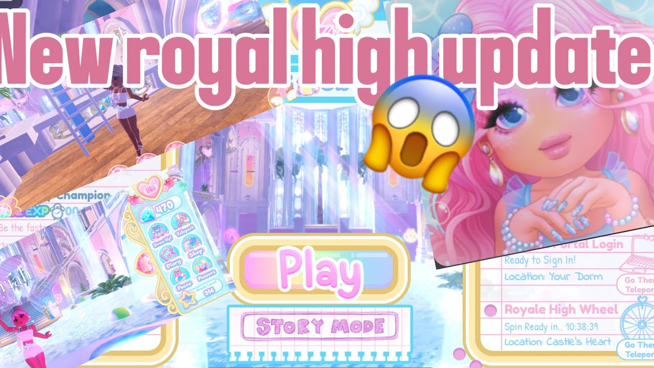 New royal high update in castle heart 😱 - YouTube
