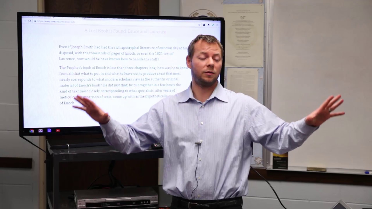 LDS Truth Claims 8 - Joseph Smith's Enoch (Find link to the written ...