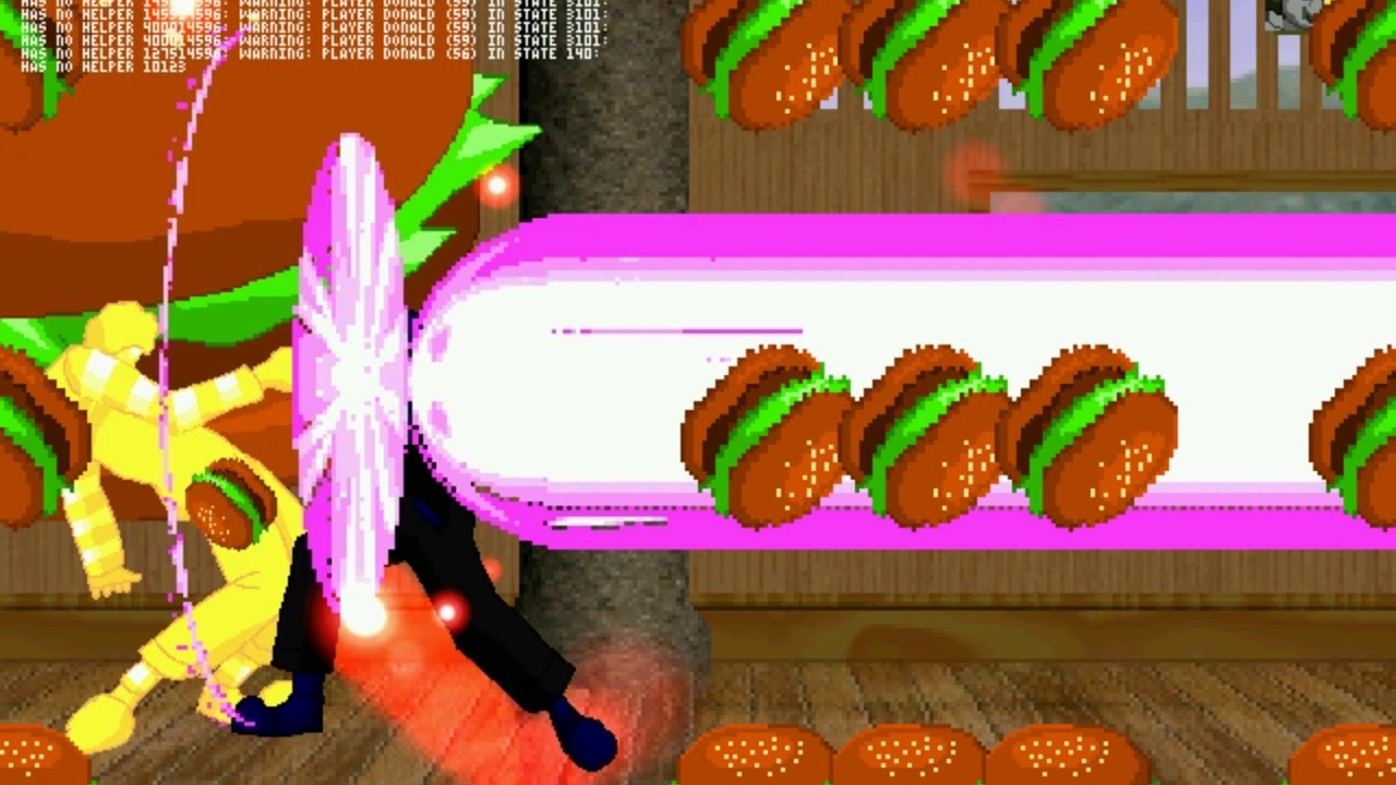 MUGEN: Super Dark Donald & Shadow Ronald V.S Ultimate Donald (12p) & K ...