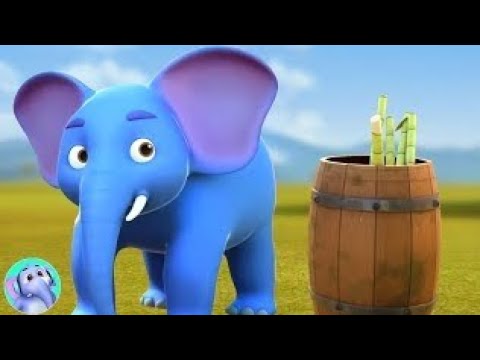 EK MOTA HATHI 3D ANIMATION HINDI NURSERY RHYMES FOR KIDS - YouTube