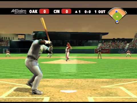 All Star Baseball 2004 - Xbox Gameplay - YouTube